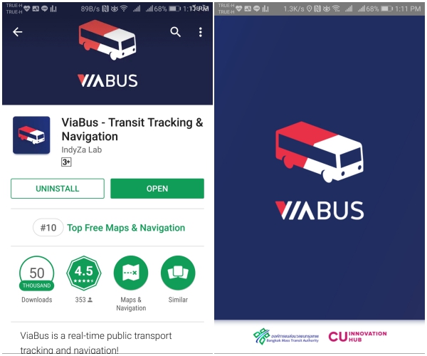 VIA BUS – The App That Helps You With Bangkok Bus Line – About Thailand ...